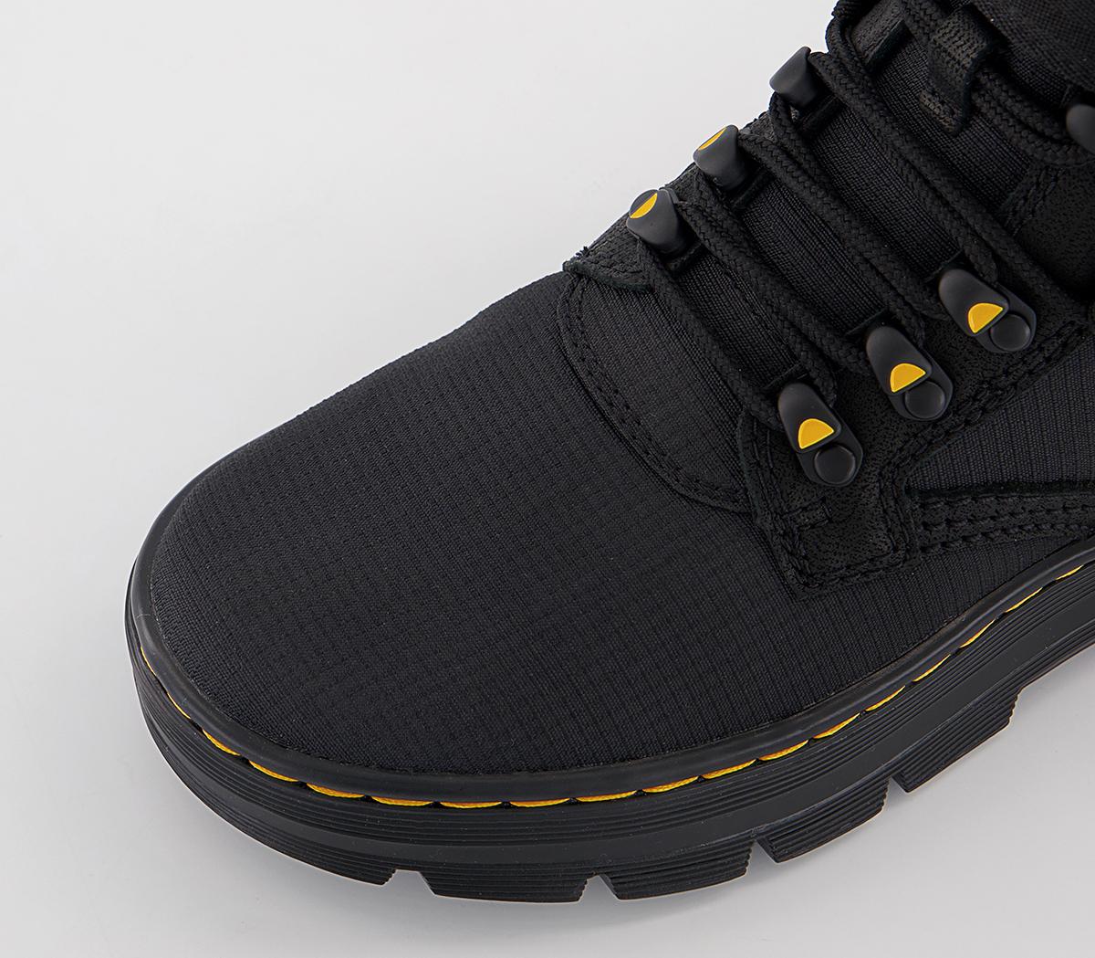 Dr. Martens Combs Tech II Boots Black Accord - Women's Ankle Boots