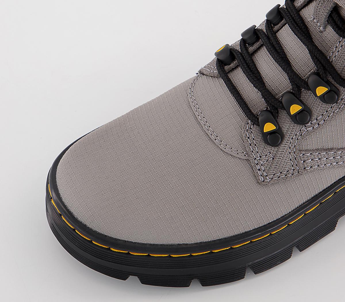 Dr. Martens Combs Tech II Boots Zinc Grey - Women's Ankle Boots