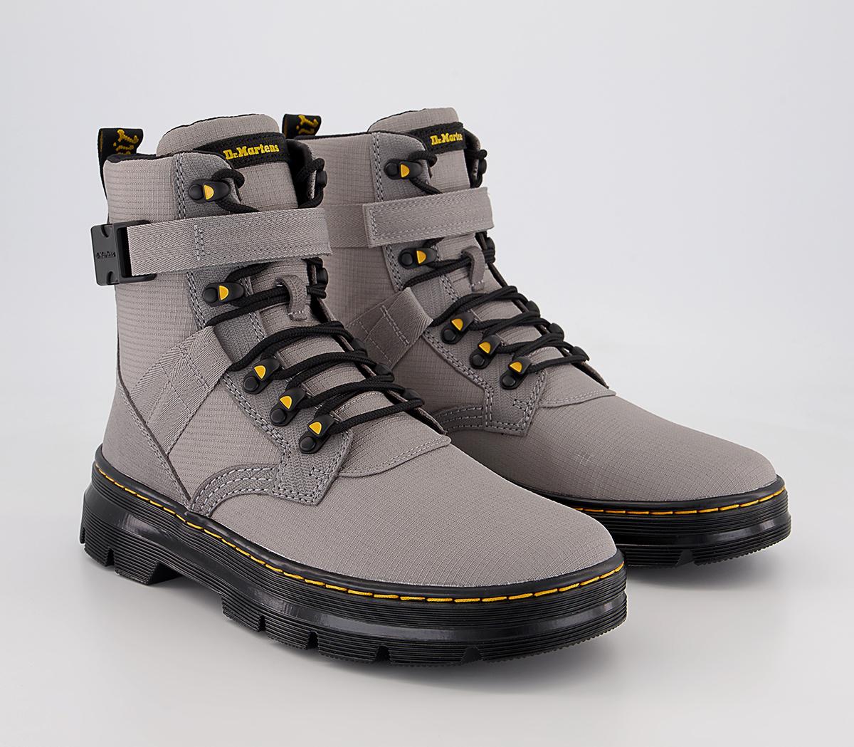Dr. Martens Combs Tech Ii Boots Zinc Grey - Men’s Boots