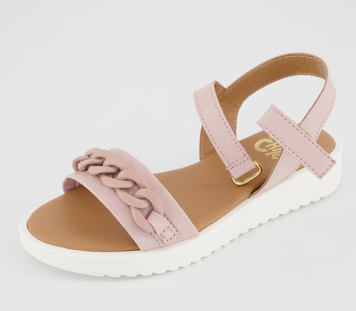 EARTHCHILD Storm Youth Chain Sandals Pink - Unisex