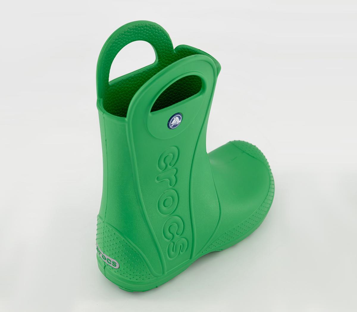 Crocs Handle It Rain Boot Kids Grass Green - Unisex