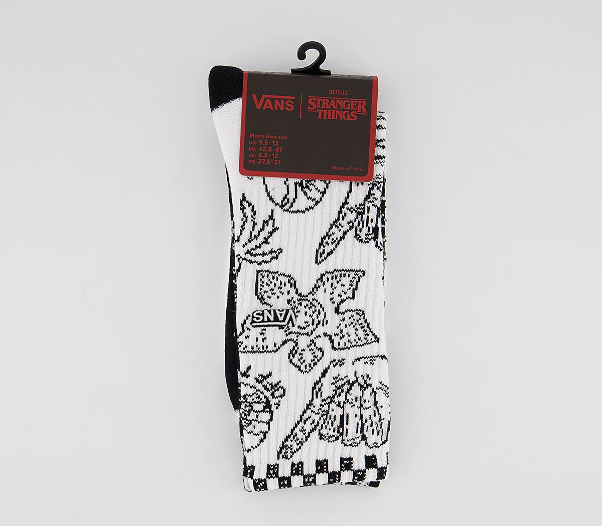 Vans Strange Miss Match Socks Black White - Accessories