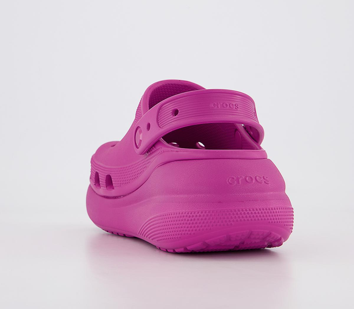 Crocs Classic Crush Clogs Fuchsia Fun - Women’s Sandals
