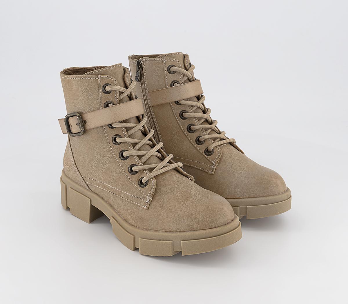 Blowfish Malibu Marsh Lace Buckle Boots Cashew Local Sheriff - Women's ...