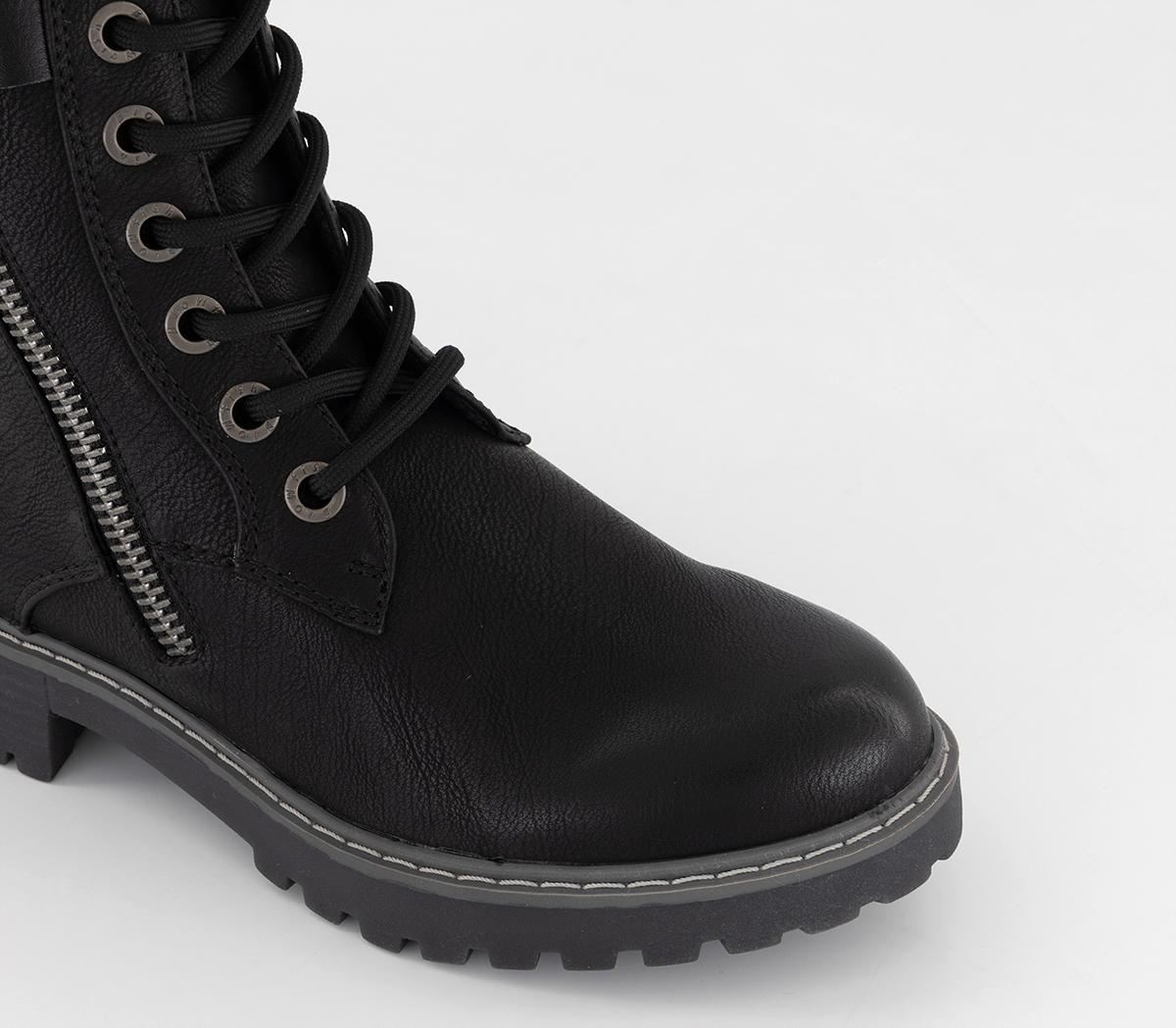 Blowfish Malibu Rauly 2 Zip Boots Black Local Sheriff - Women's Boots