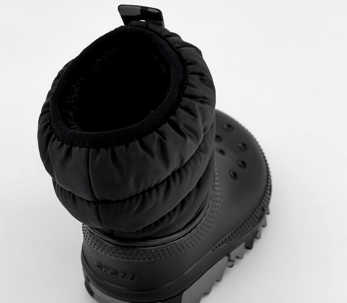 Crocs Classic Neo Puff Toddler Boots Black - Unisex