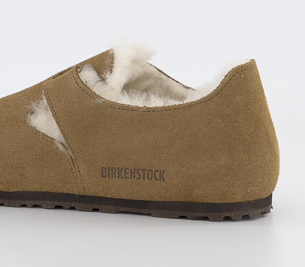 BIRKENSTOCK London Shearling Shoes Shearling Tea - Flat Shoes for Women
