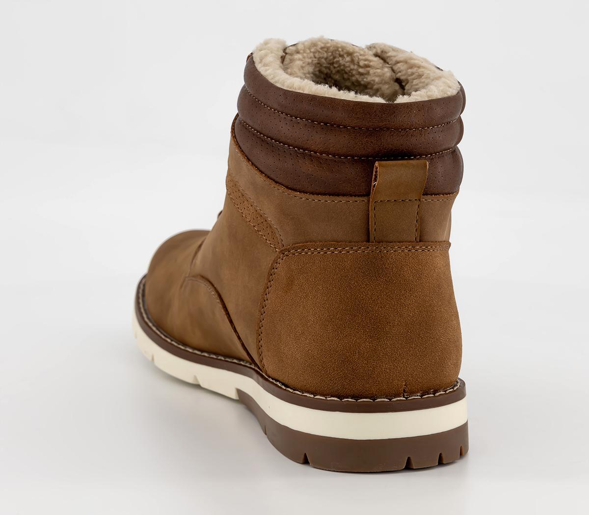 OFFICE Brookwood Borg Linned Hybrid Boots Tan - Men’s Boots