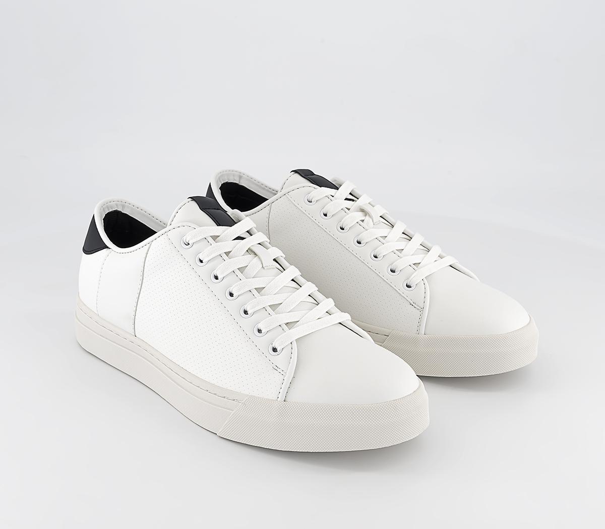 OFFICE Camber Back Tab Colour Block Sneakers White - Men's Casual Shoes