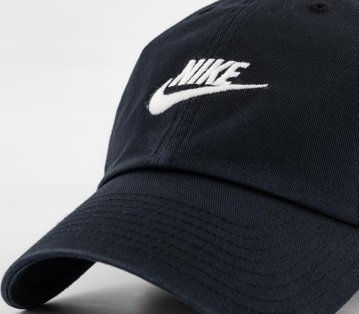 Nike H86 Futura Wash Cap Black Black White - Accessories