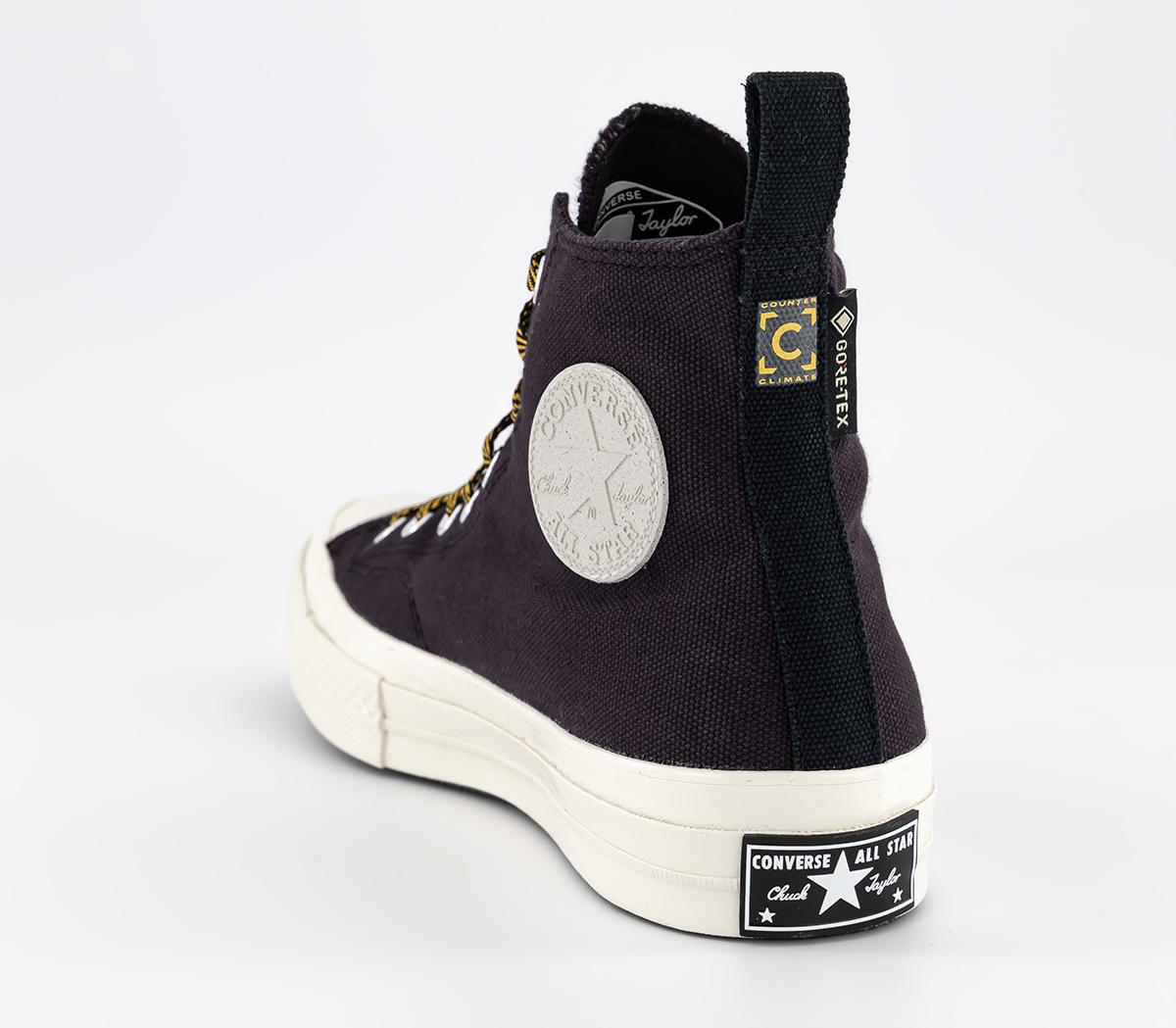 Converse Chuck 70 Gore Tex Trainers Black Cherry Yellow Egret ...