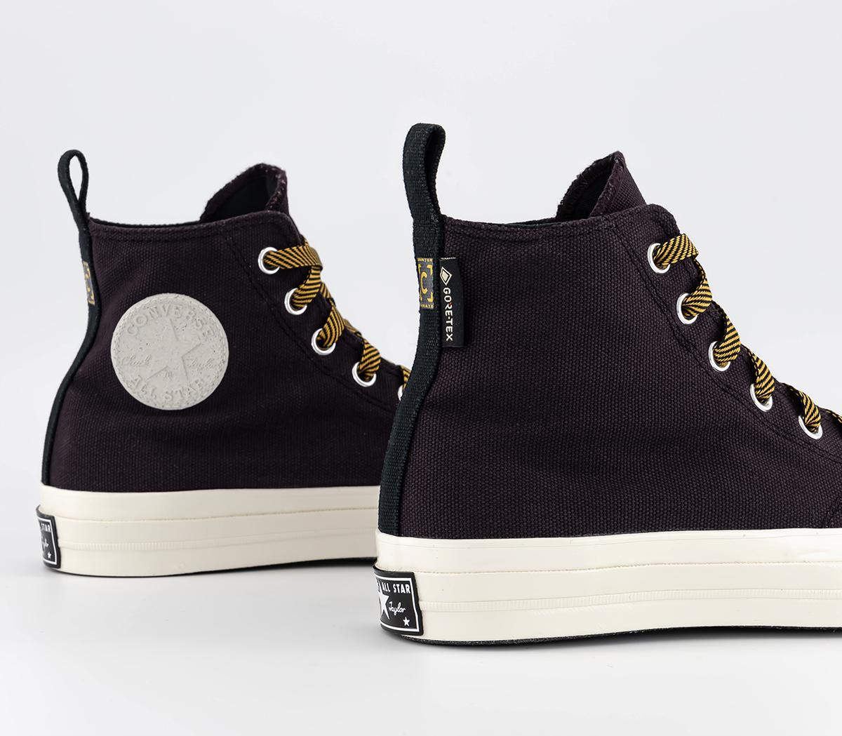 Converse Chuck 70 Gore Tex Trainers Black Cherry Yellow Egret ...