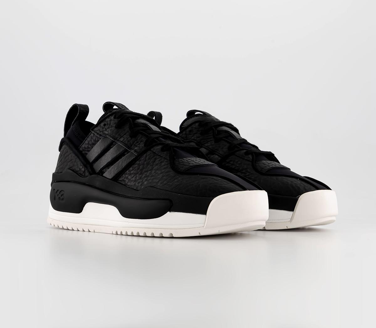 adidas Y-3 Y3 Hokori Iii Trainers Black Black Core White - Men's Premium Sneakers