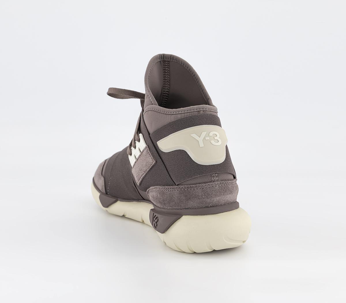 adidas Y-3 Y3 Qasa Trainers Tech Earth Cream White - Men's Premium Sneakers