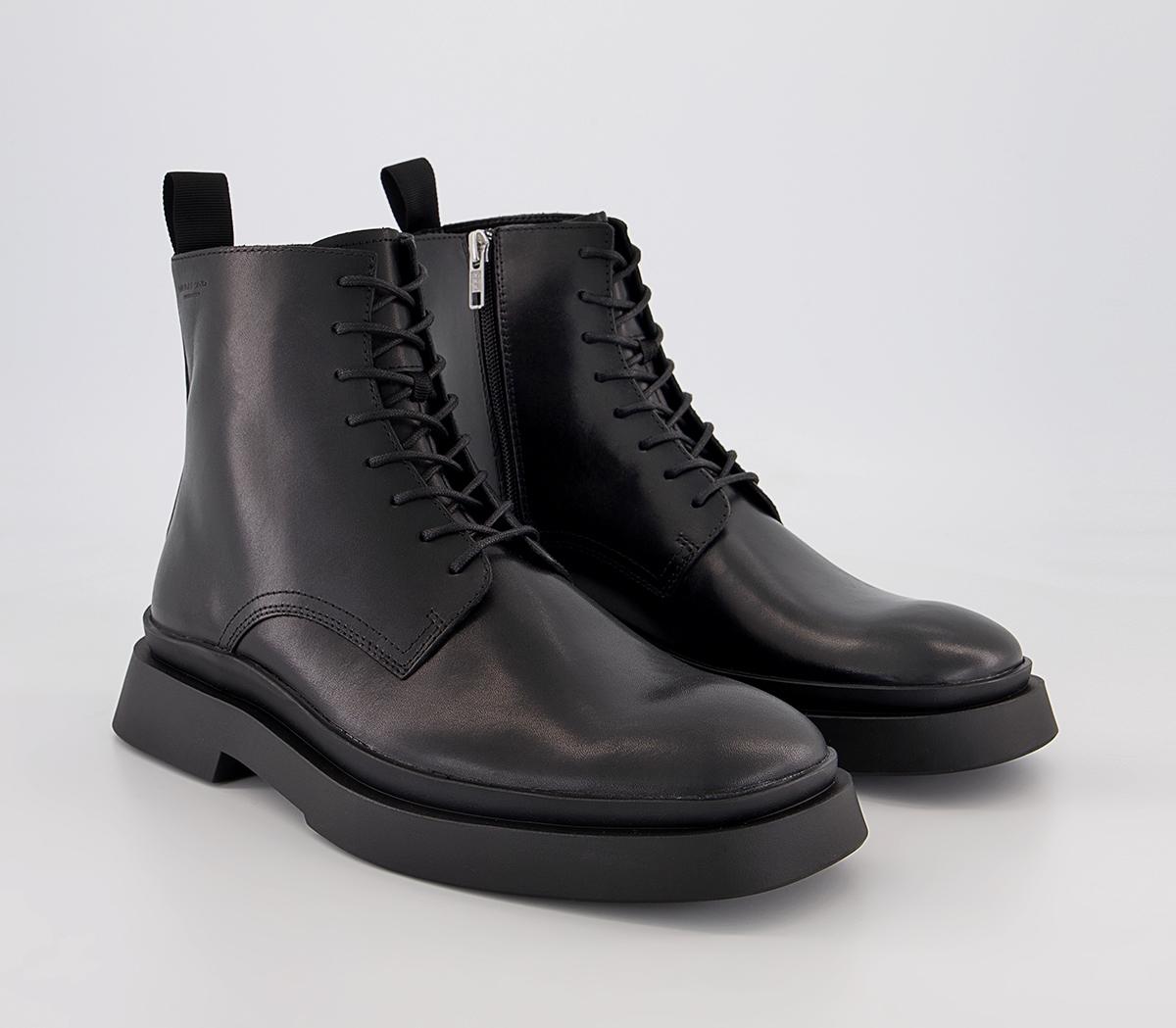 Vagabond Shoemakers Mike Lace Boots Black - Men’s Boots