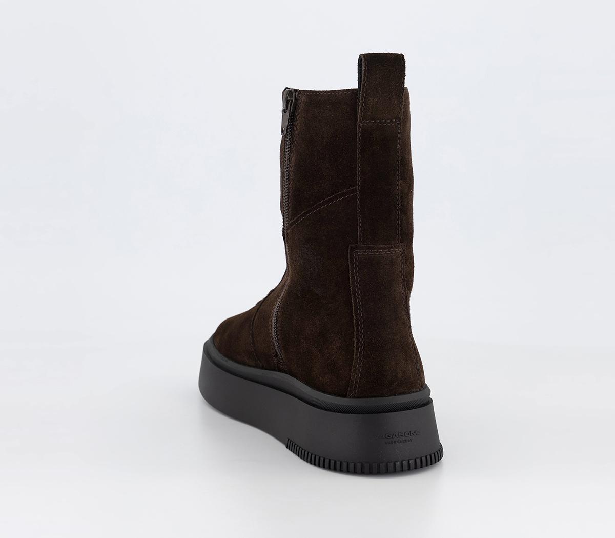 Vagabond Shoemakers Stacy Mid Boots Java - Women's Ankle Boots