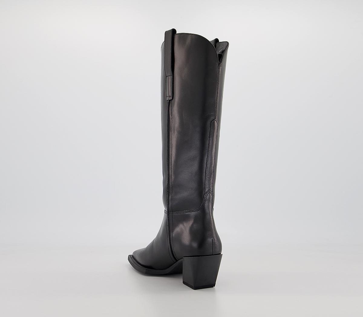 Vagabond Shoemakers Alina High Boots Black - Women's Knee High Boots