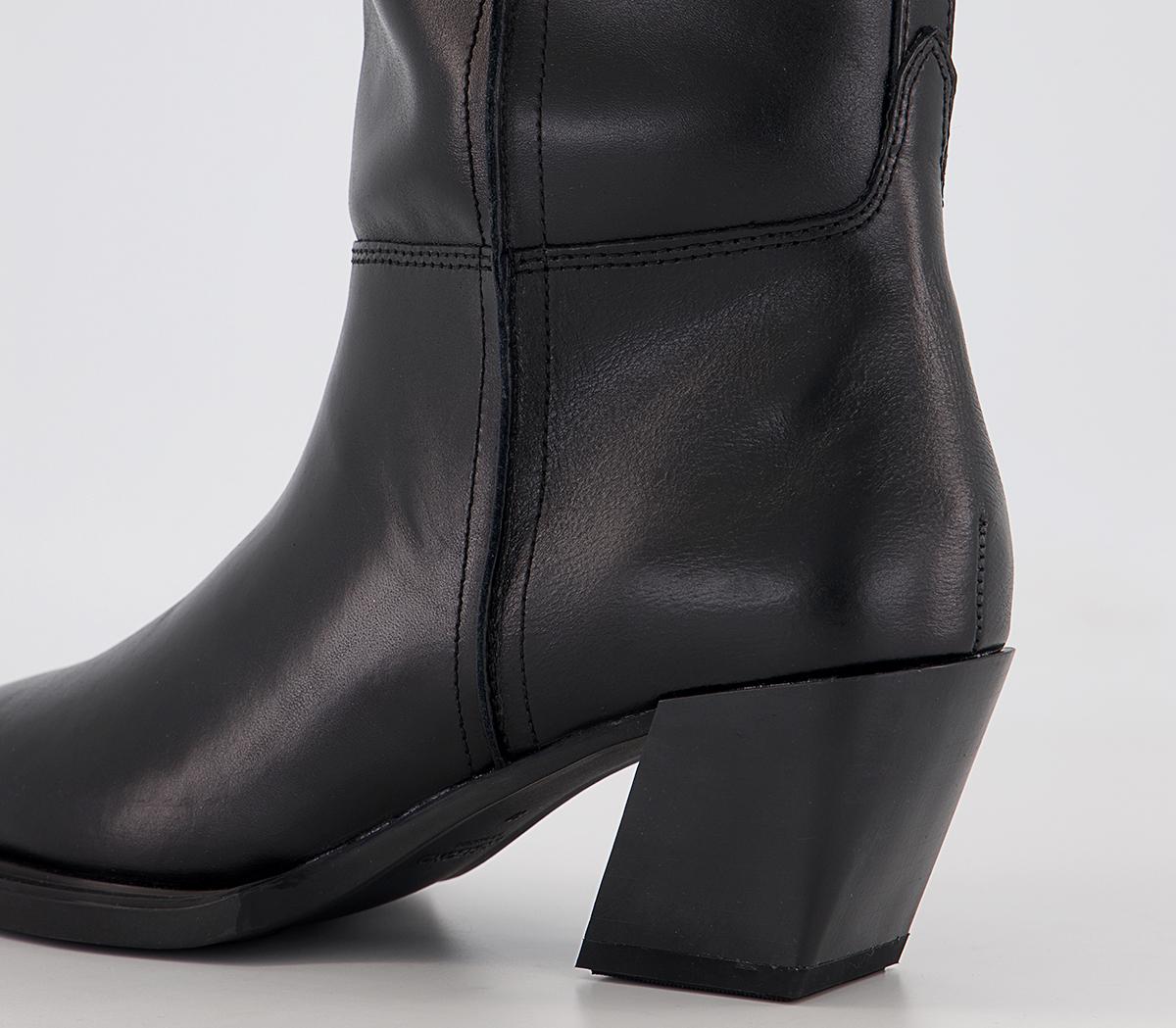 Vagabond Shoemakers Alina High Boots Black - Women's Knee High Boots