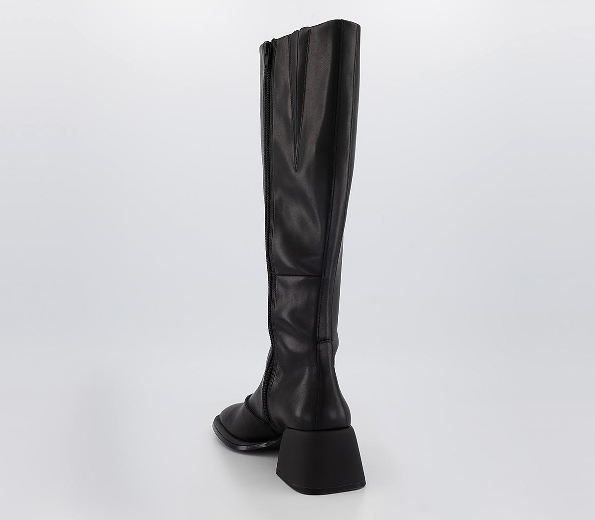Vagabond Shoemakers Ansie Tall Boots Black - Women's Knee High Boots