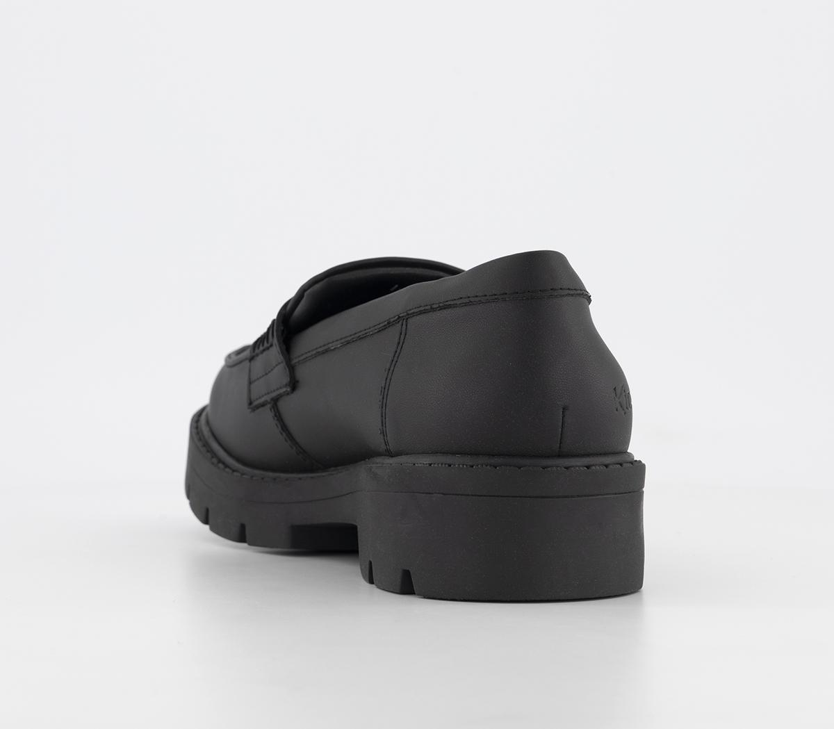 Kickers Kori Loafer Vegan Shoes Black - Women’s Loafers