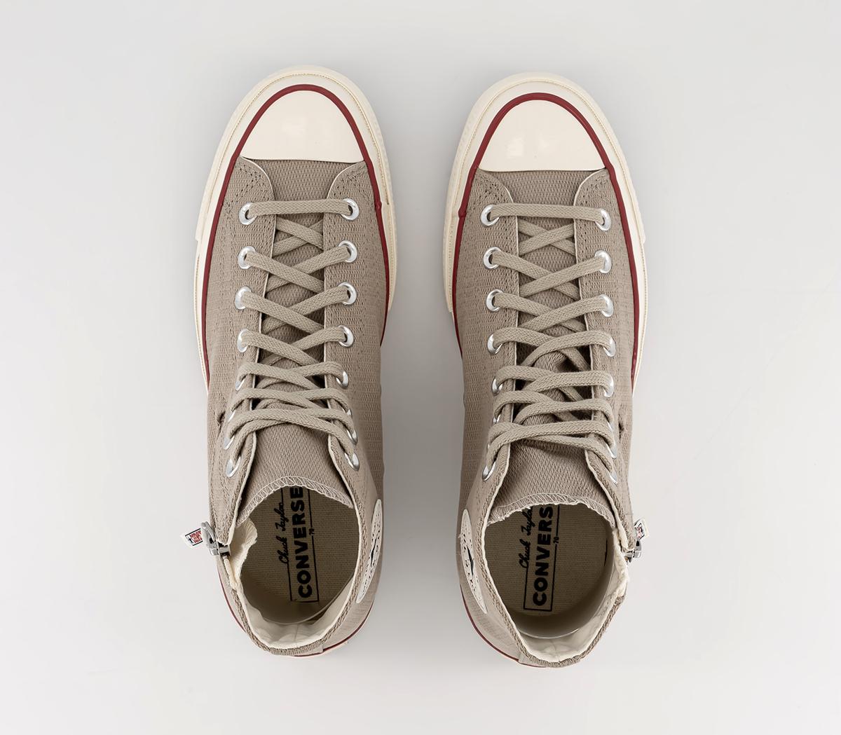 Converse Chuck 70 Side Zip Trainers Papyrus Papyrus Egret - Men's Trainers