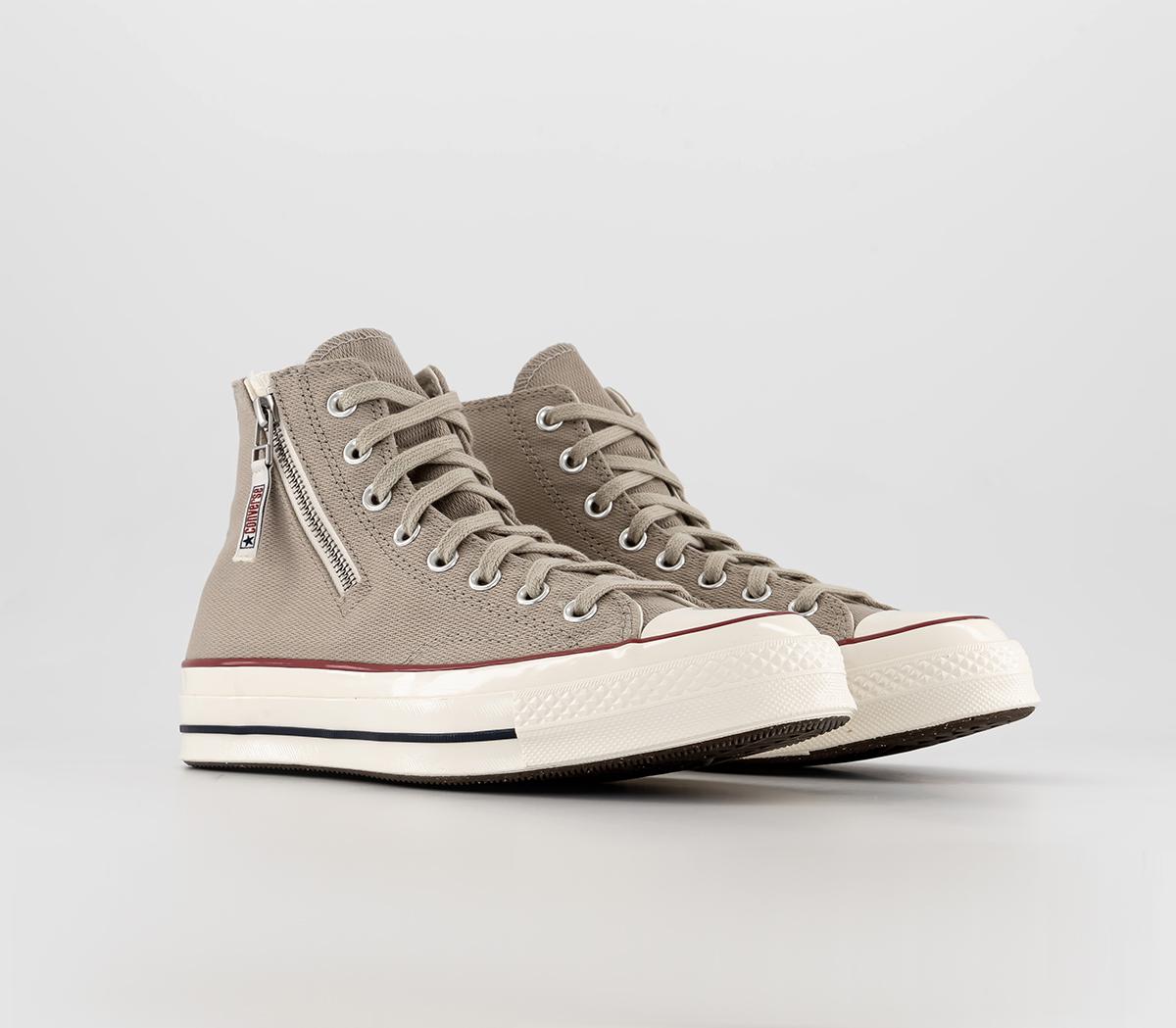 Converse Chuck 70 Side Zip Trainers Papyrus Papyrus Egret - Men's Trainers