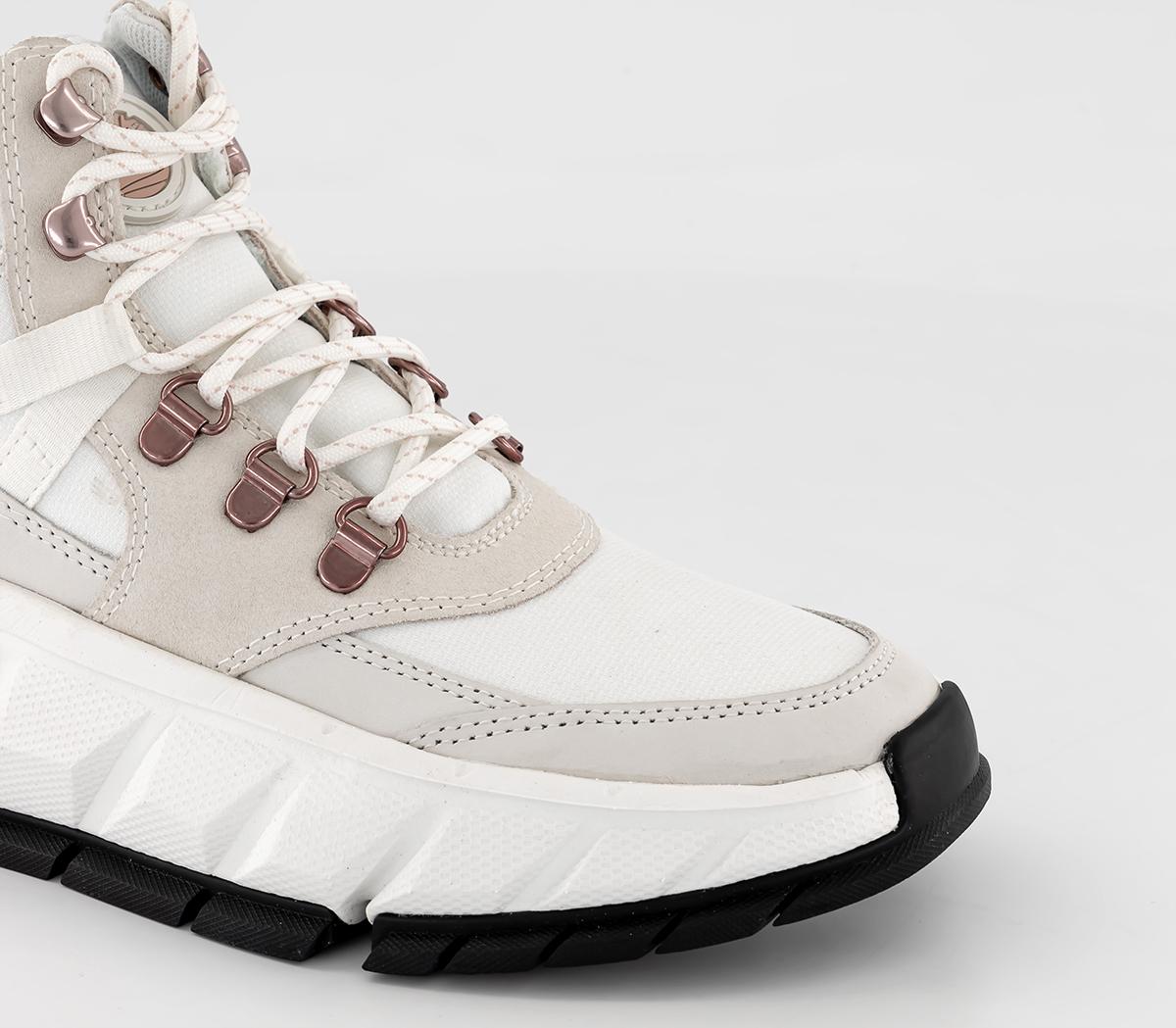 Timberland Tbl Turbo Hiker Sneaker Boots White - Women's Ankle Boots