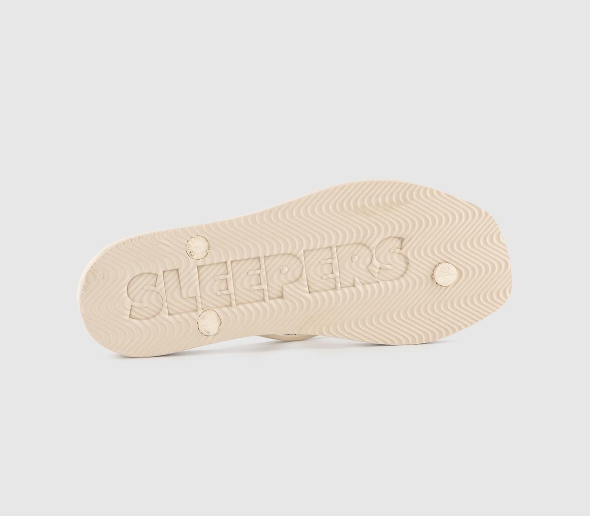 Sleepers Sleepers Tapered Flip Flops Eggnog - Women’s Sandals