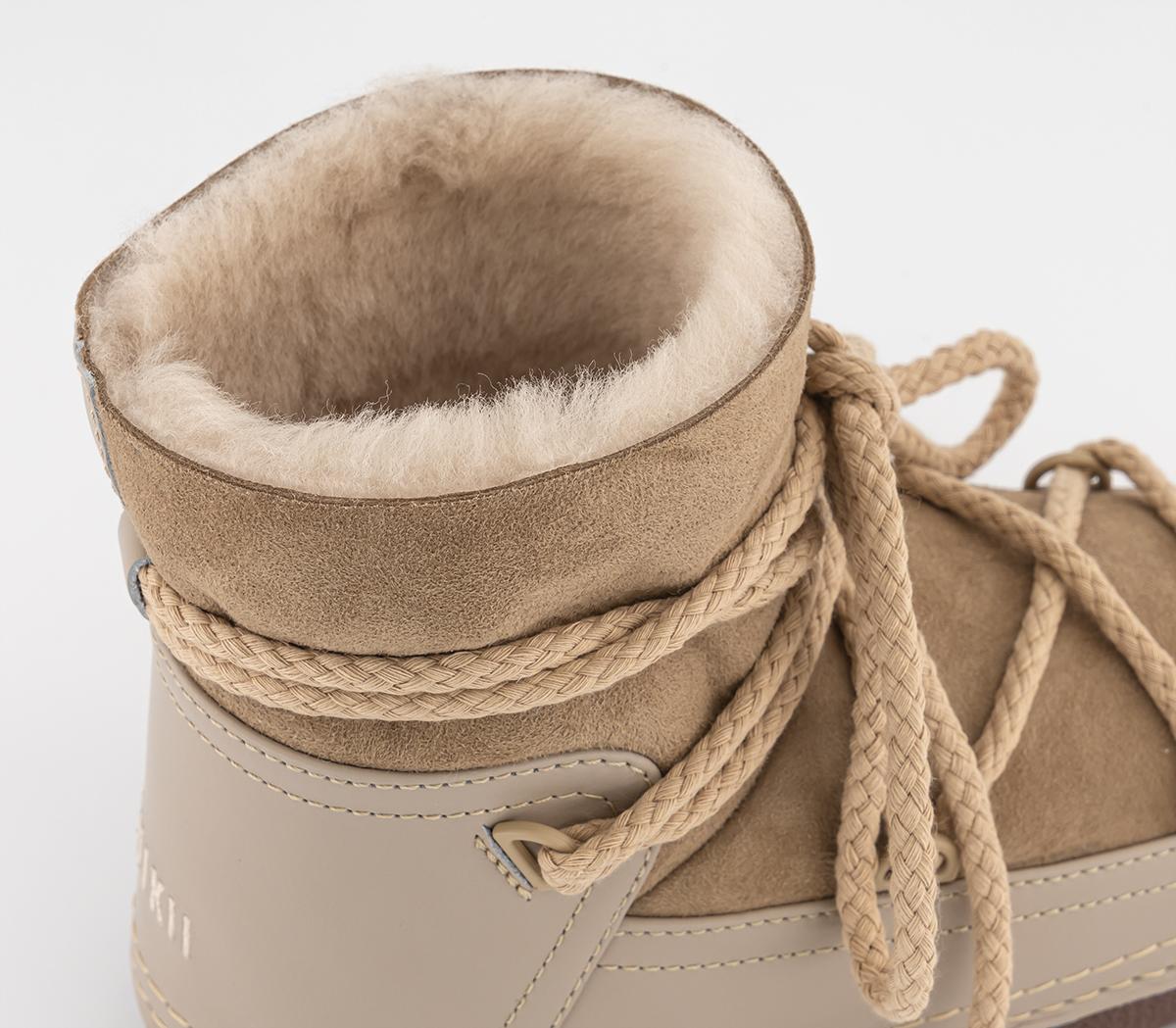 INUIKII Inuikii Classic Boots Beige - Women's Ankle Boots