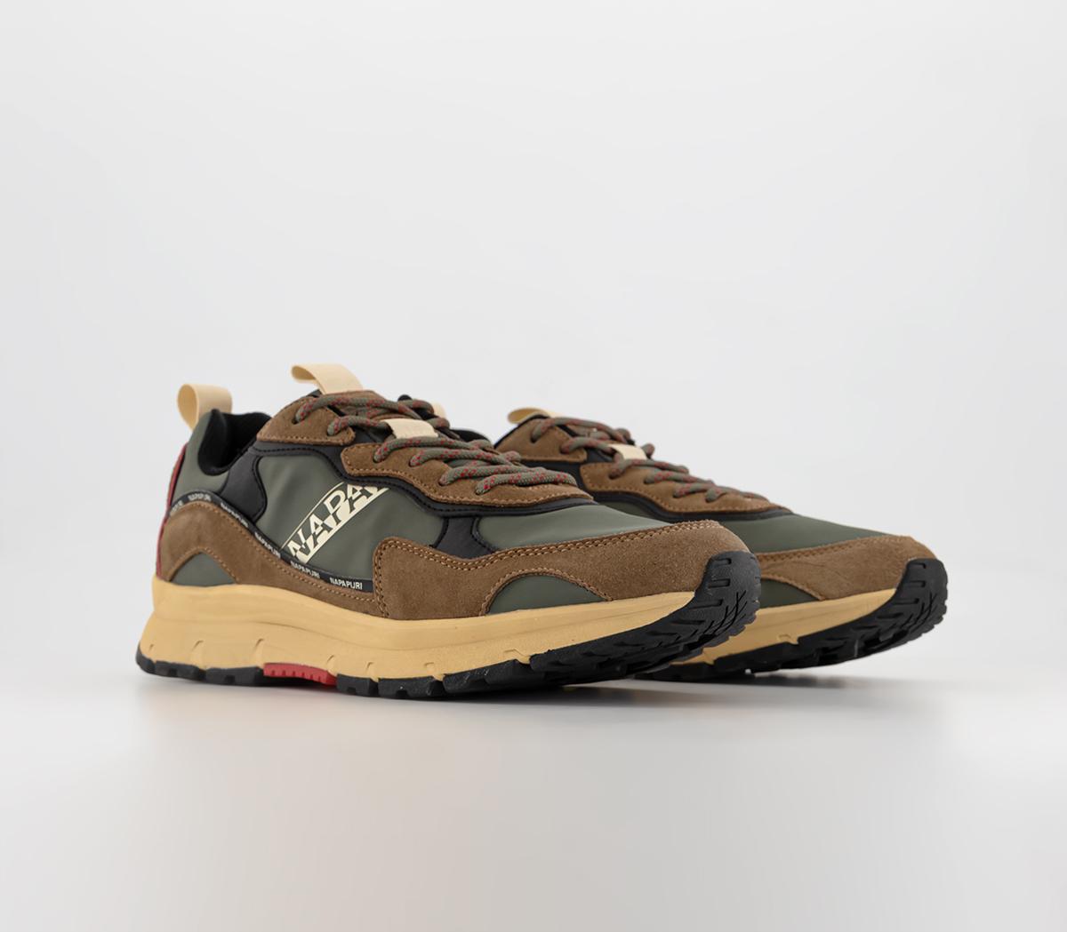 Napapijri Match Trainers Brown - Men's Trainers