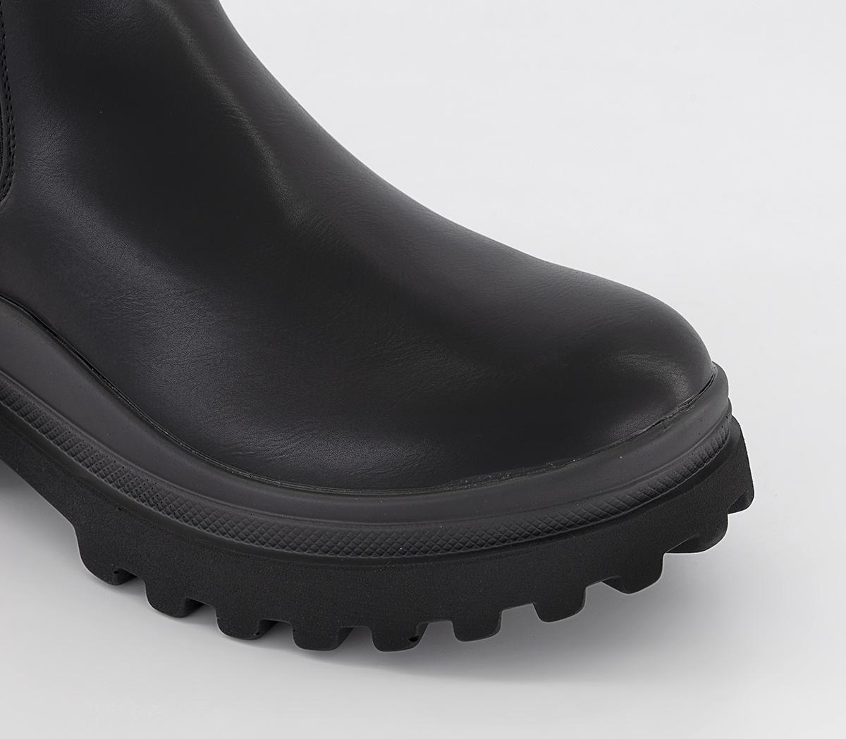 Raid Classic Wave Boots Black - Women's Ankle Boots