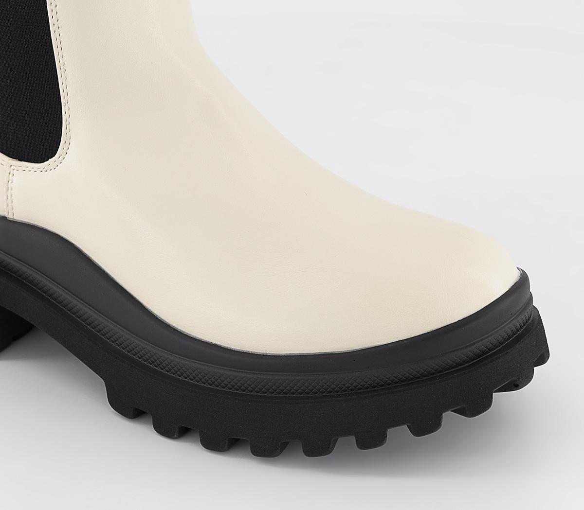 Raid Classic Wave Boots White - Women's Ankle Boots