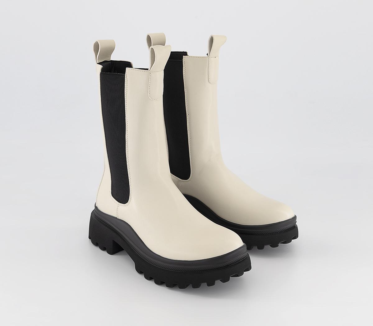 Raid Classic Wave Boots White - Women's Ankle Boots