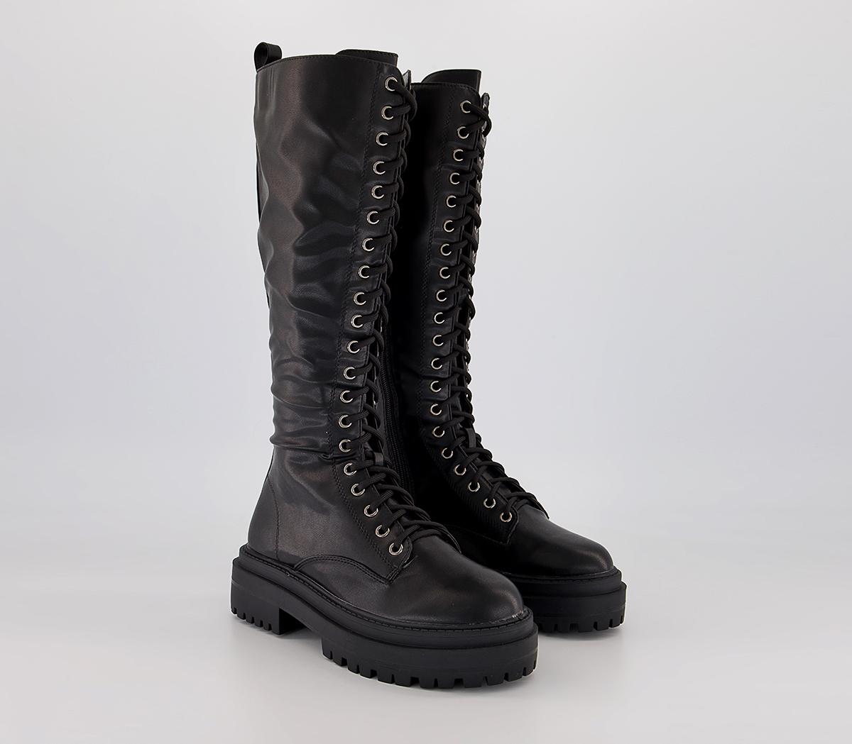 Raid Reginal Lace Boots Black - Women's Boots