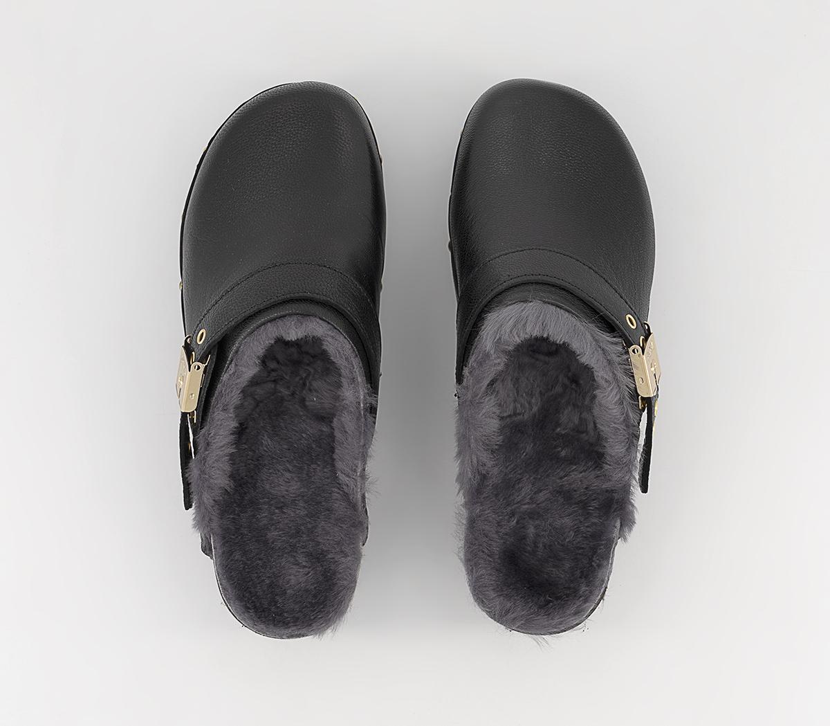 Scholl Pescura Robin Clogs Black - Mid Heels