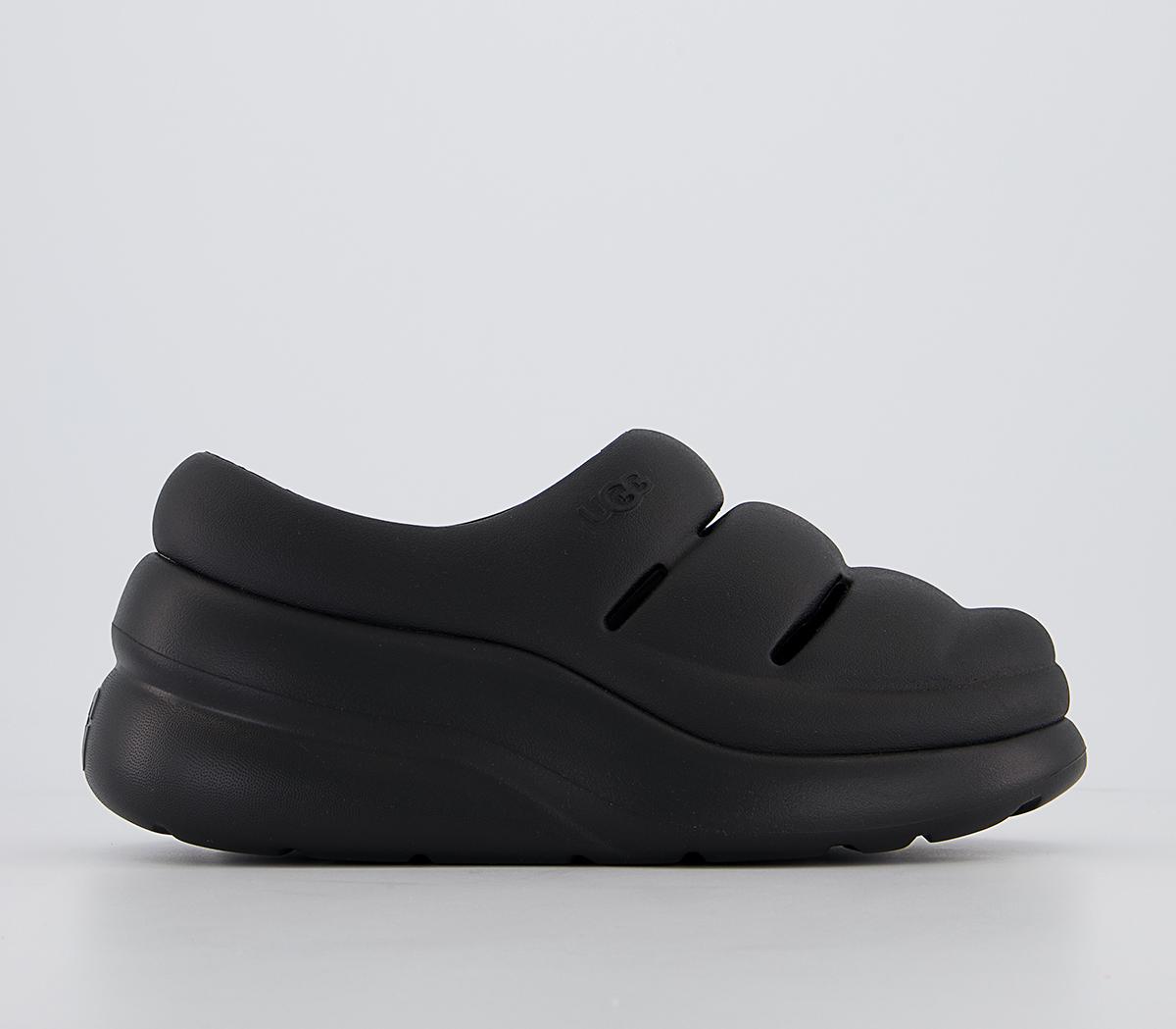 UGG Sport Yeah Clogs Black - Women's Clogs