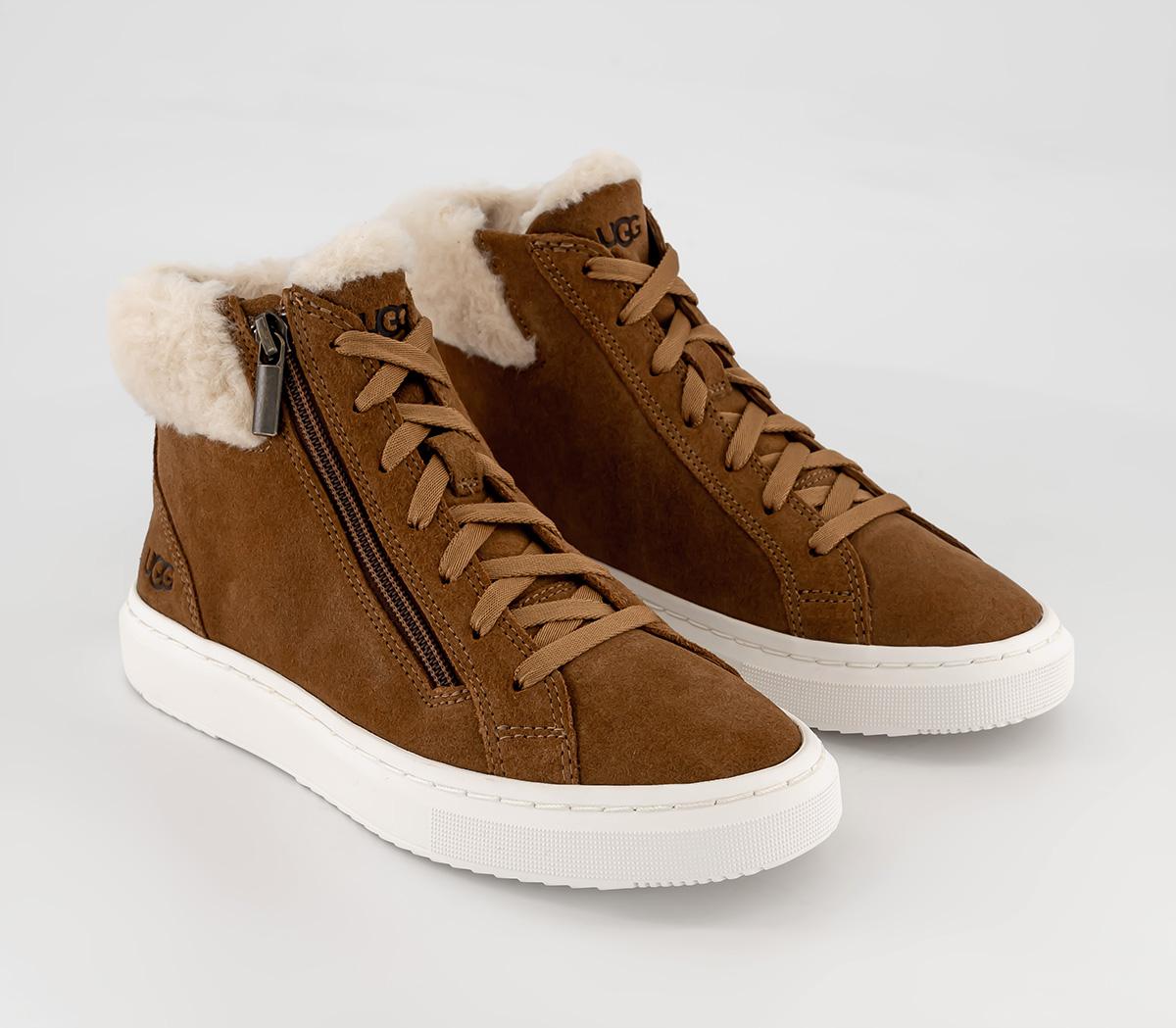 UGG Alameda Mid Zip Boots Chestnut - Women's Boots