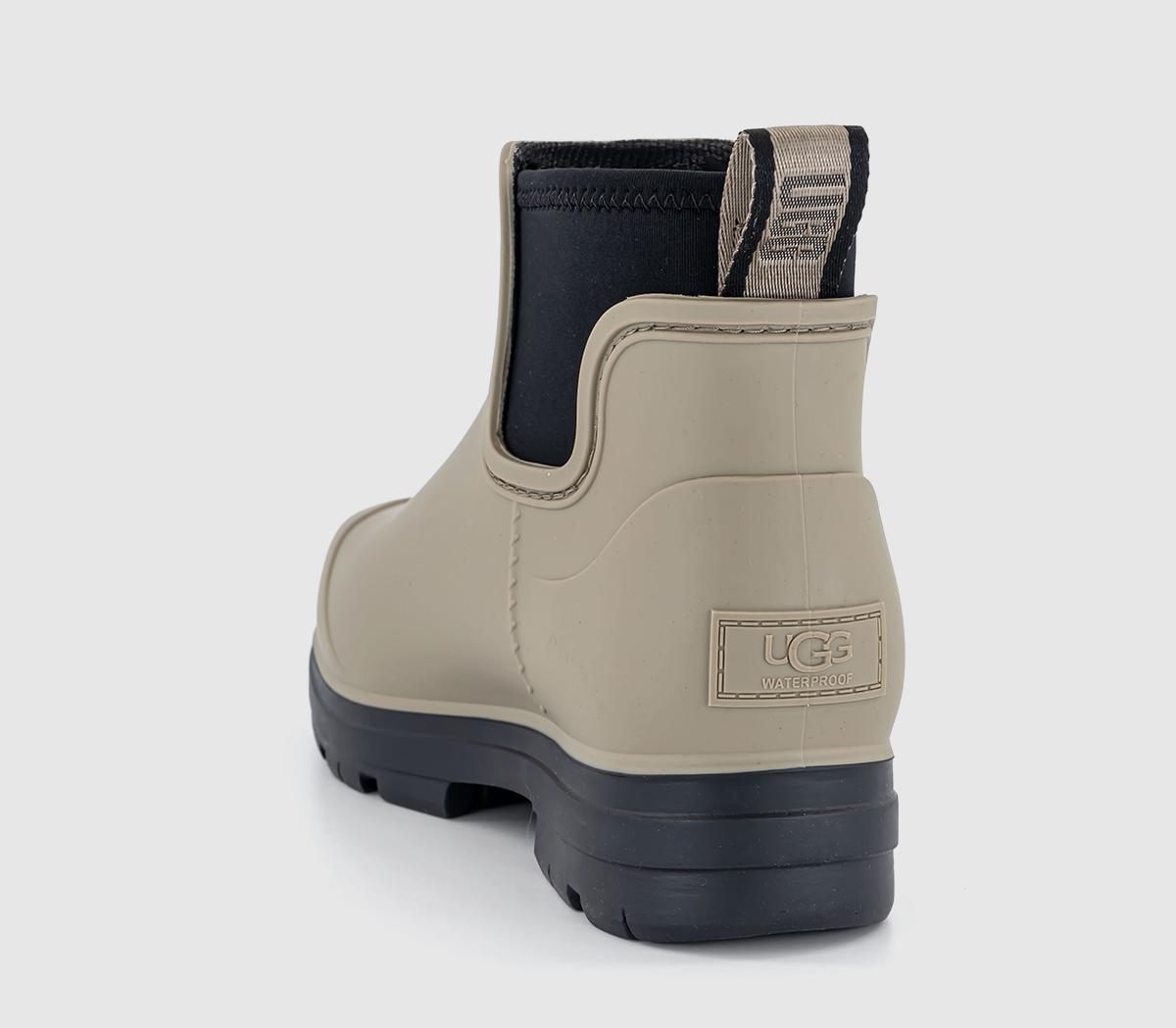 UGG Droplet Rain Boots Taupe - Women's Ankle Boots