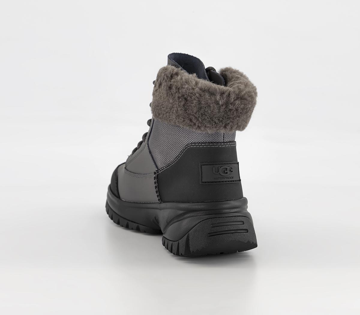 UGG Yose Fluff V2 Boots Slate - Women's Boots