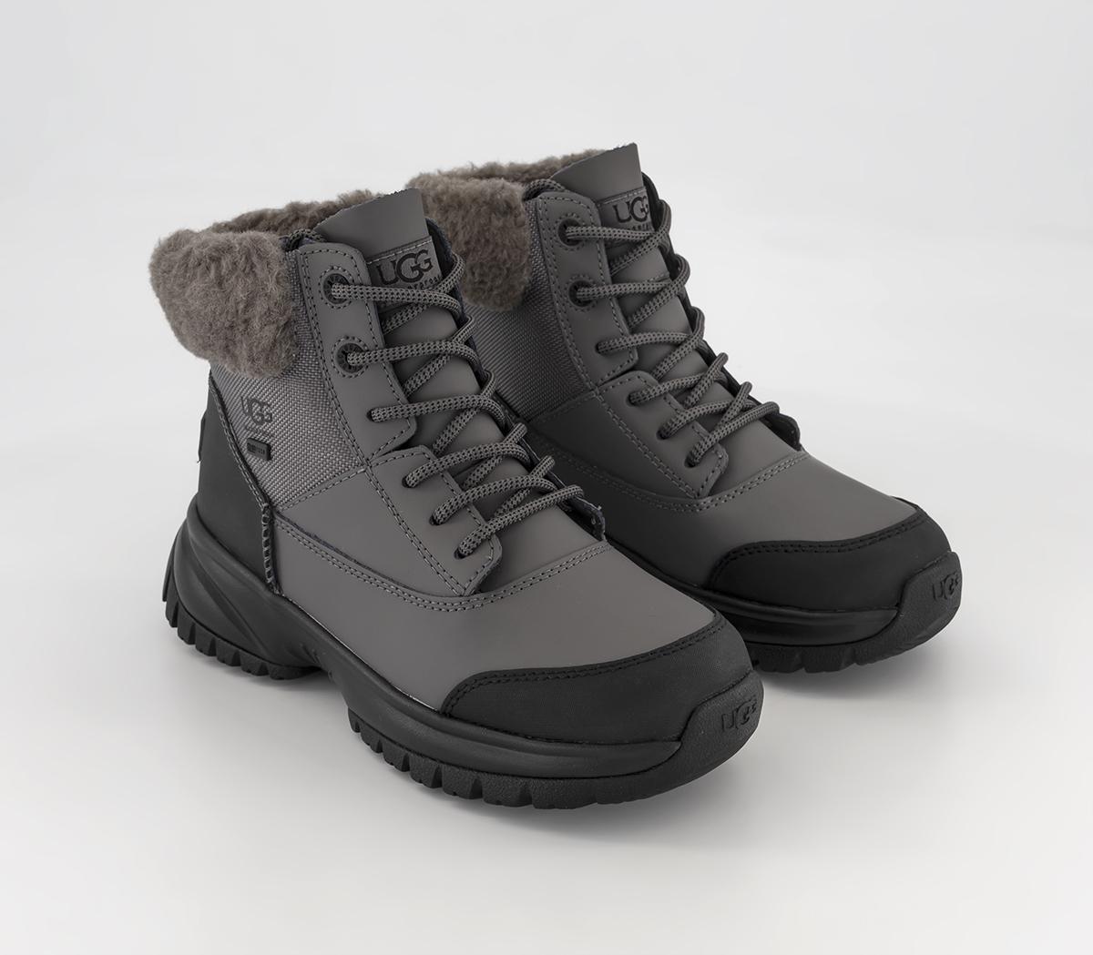 UGG Yose Fluff V2 Boots Slate - Women's Boots