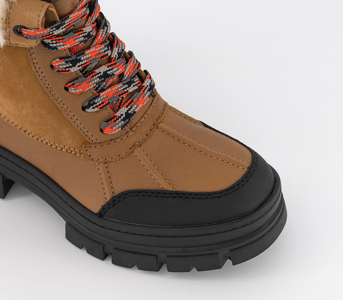 UGG Ashton Addie Boots Chestnut - Fur Lined