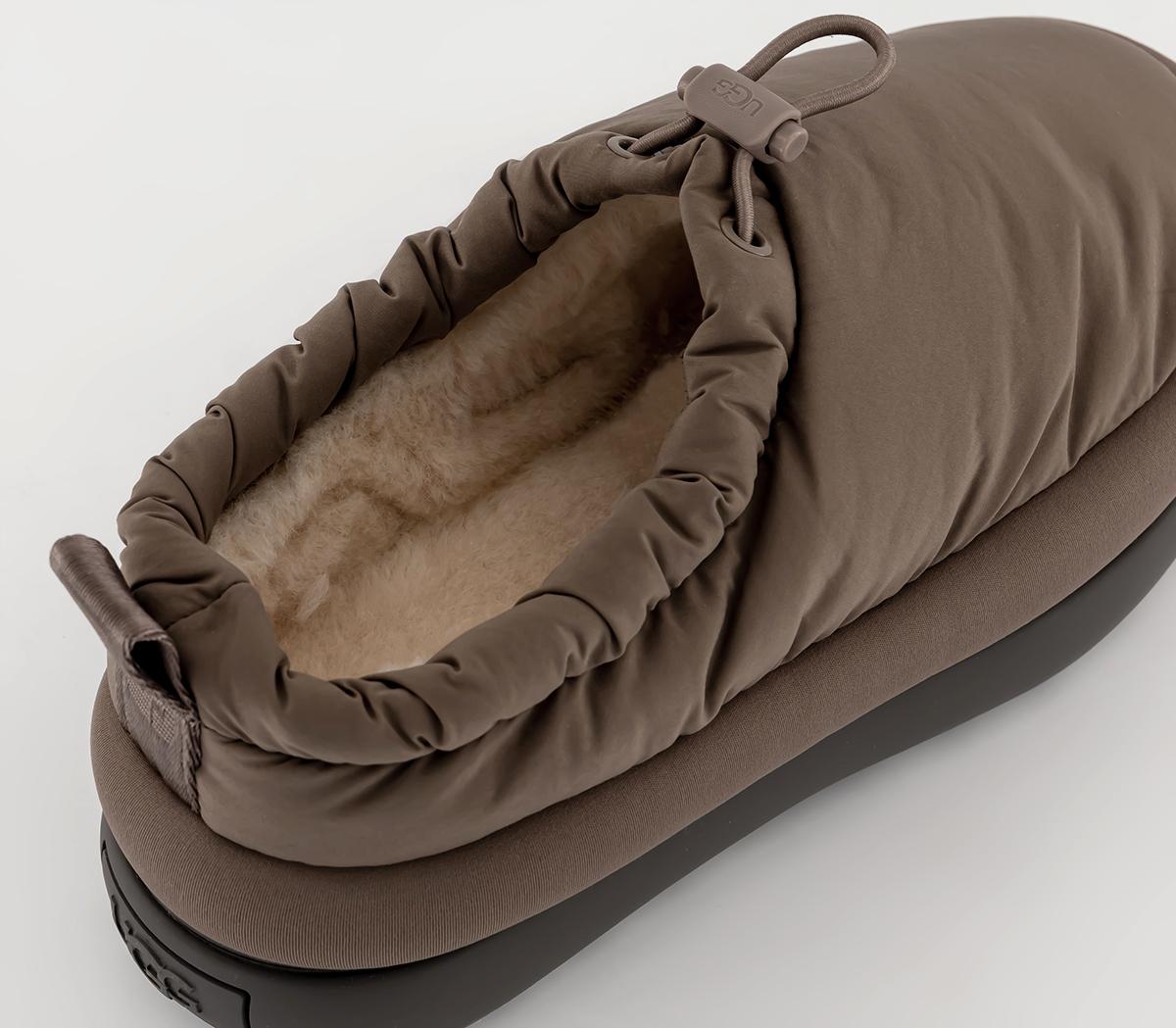 UGG Maxi Clogs Walnut Brown - Women's Clogs