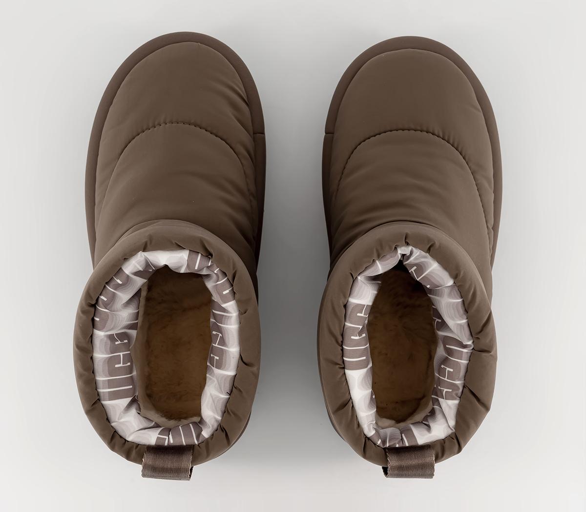 UGG Classic Maxi Mini Boots Walnut Brown - Flat Shoes for Women