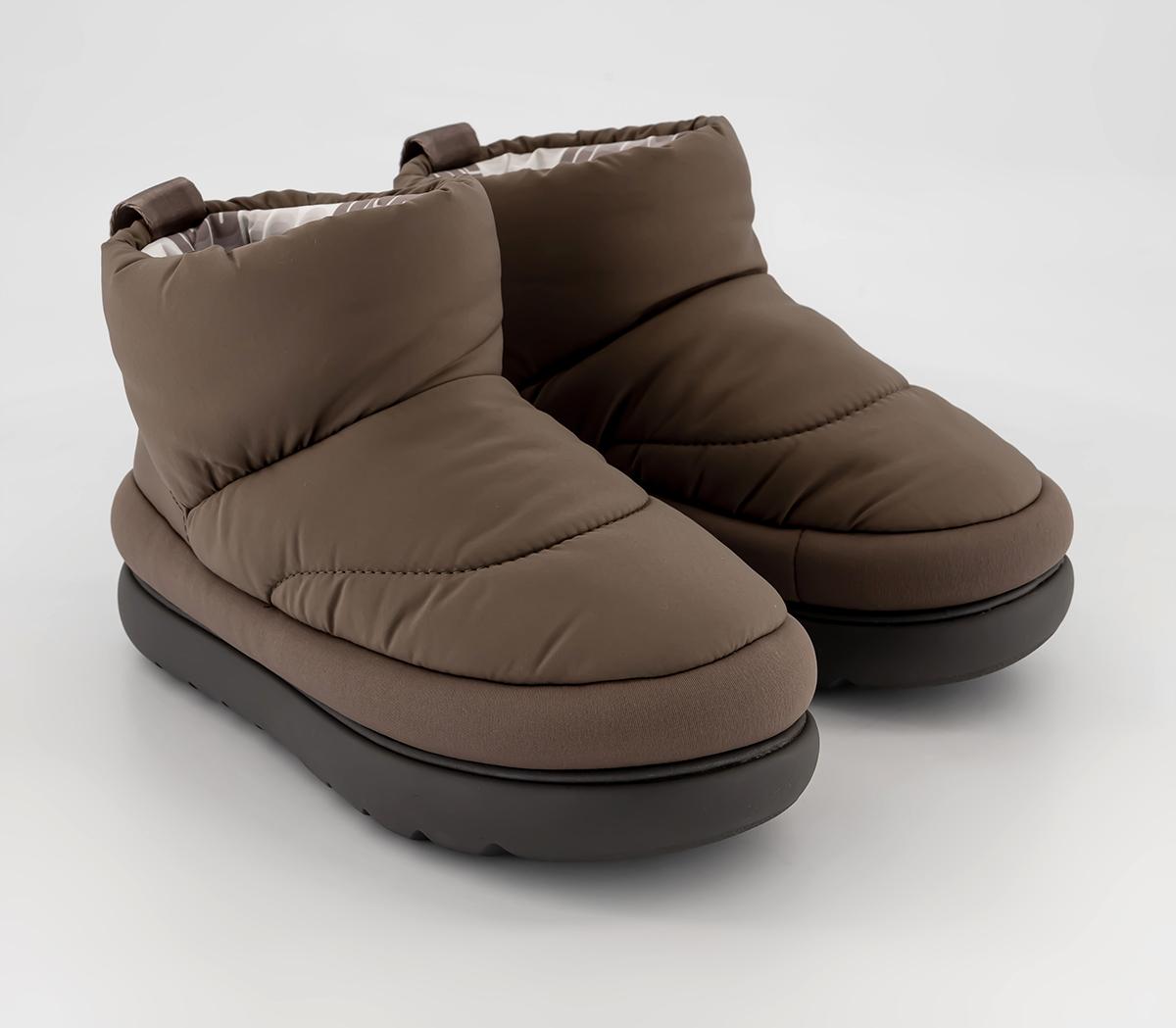 UGG Classic Maxi Mini Boots Walnut Brown - Flat Shoes for Women