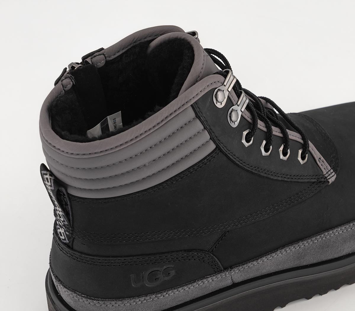 UGG Highland Sport Utility Weather Boots Black - Men’s Boots