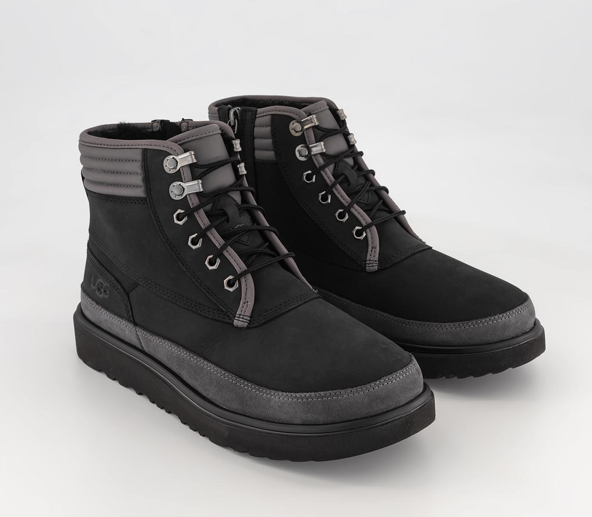 UGG Highland Sport Utility Weather Boots Black - Men’s Boots