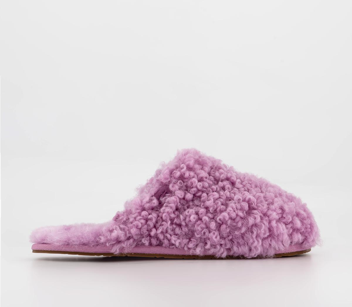 UGG Maxi Curly Sliders Echinacea - Flat Shoes for Women