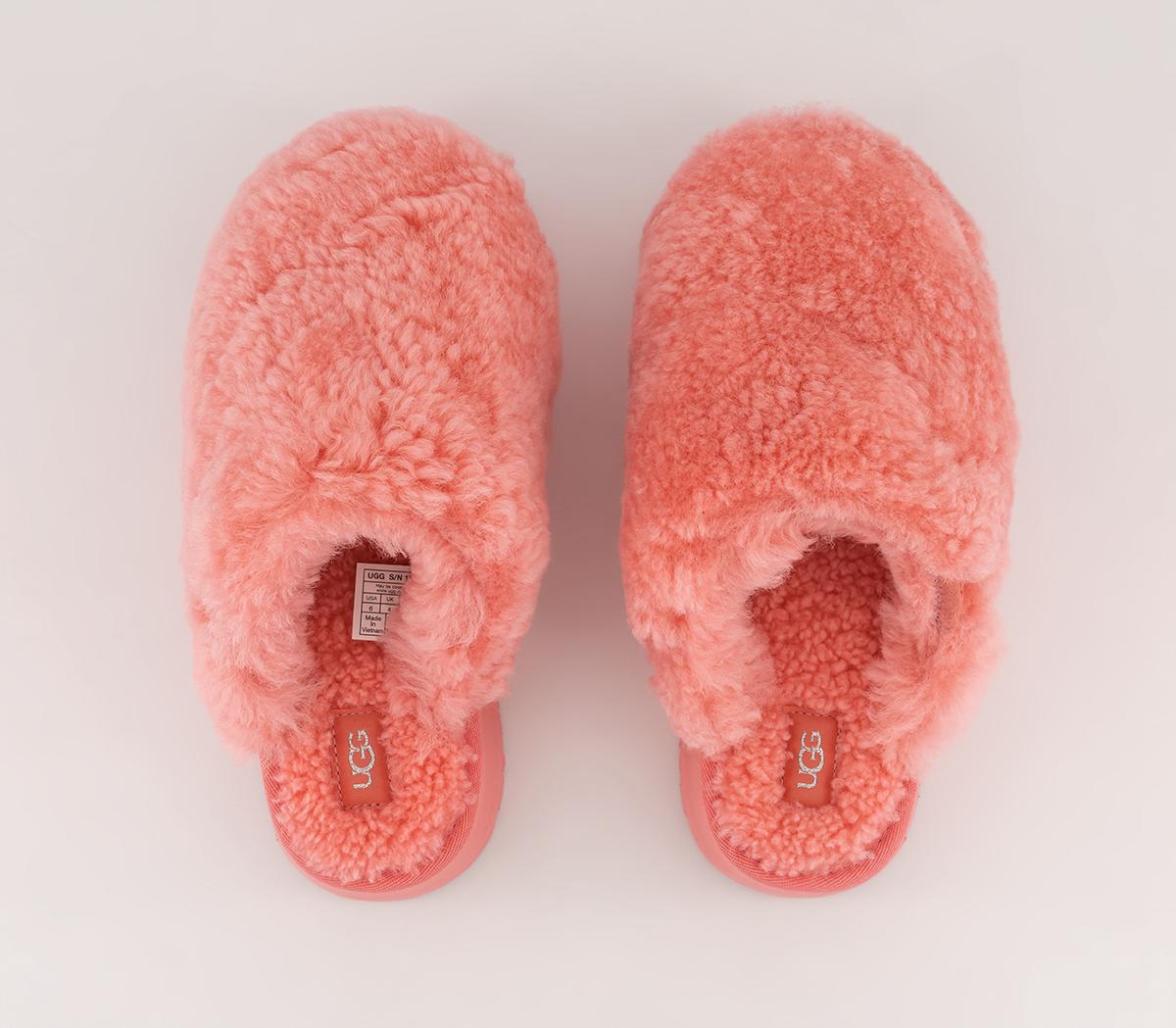 UGG Maxi Curly Platform Slippers Pink Jasmine - Premium Gifts