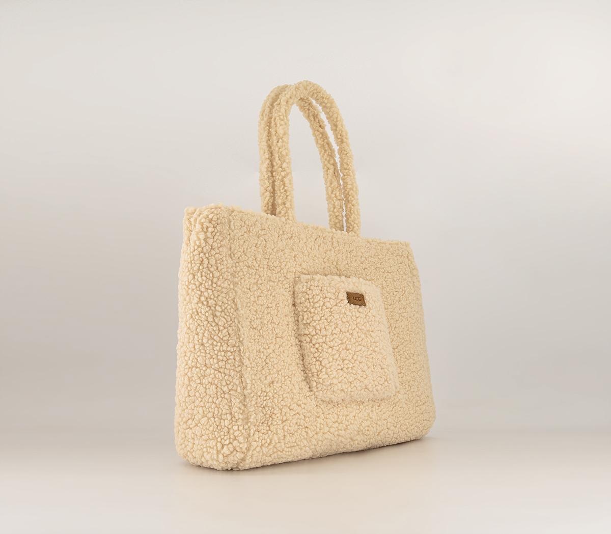 UGG Adrina Tote Sherpa Bag Natural - Accessories