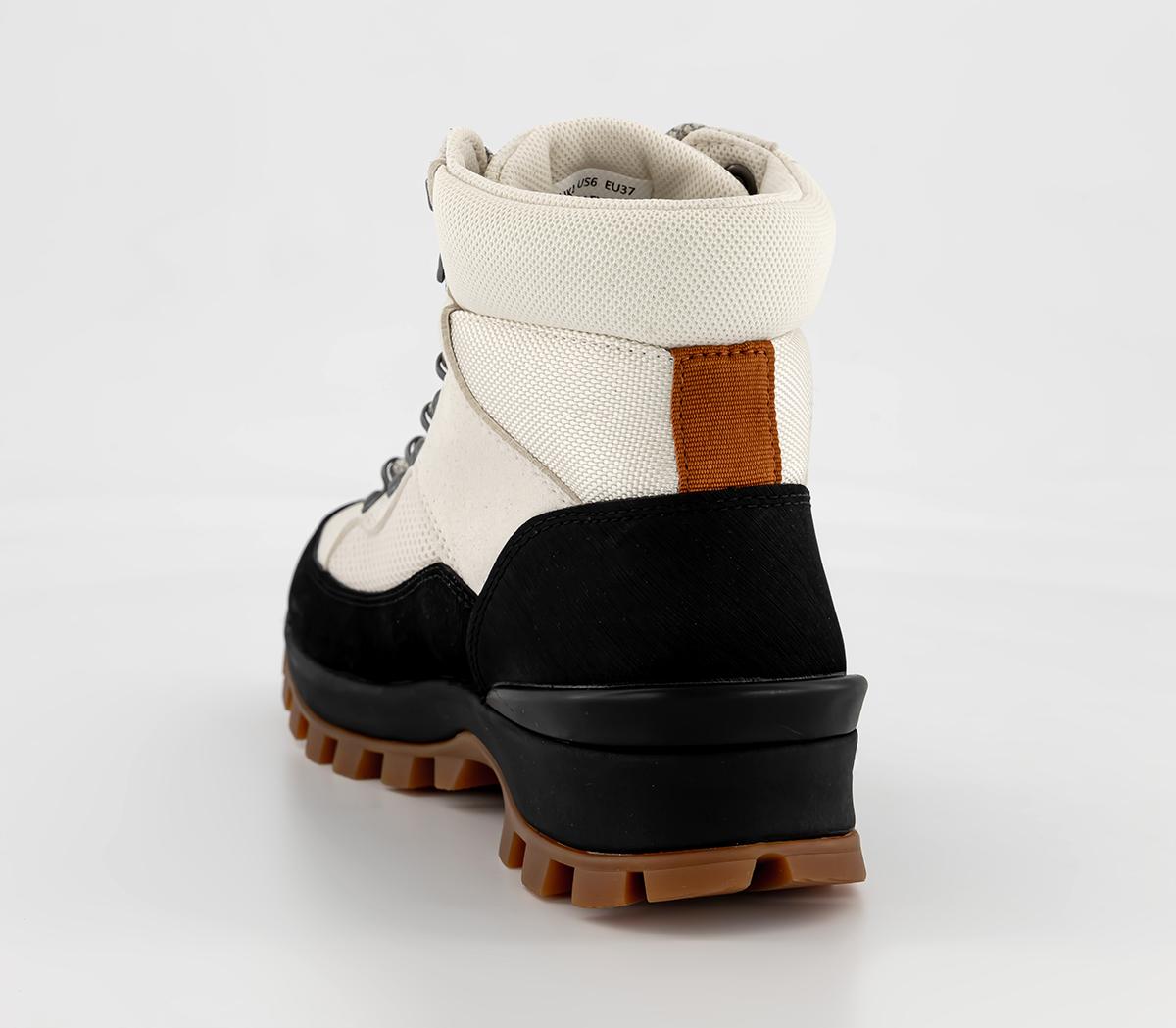 Hunter Explorer Boots White - Women's Ankle Boots